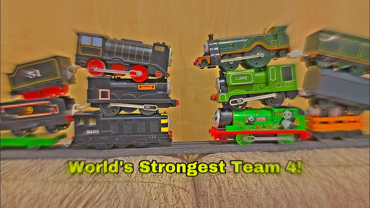 Thomas & Friends - World’s Strongest Team 4! - YouTube