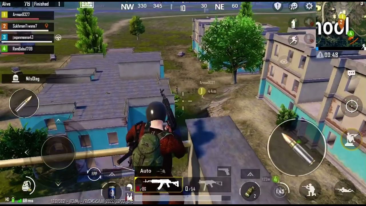 Playing BGMI Classic match - YouTube