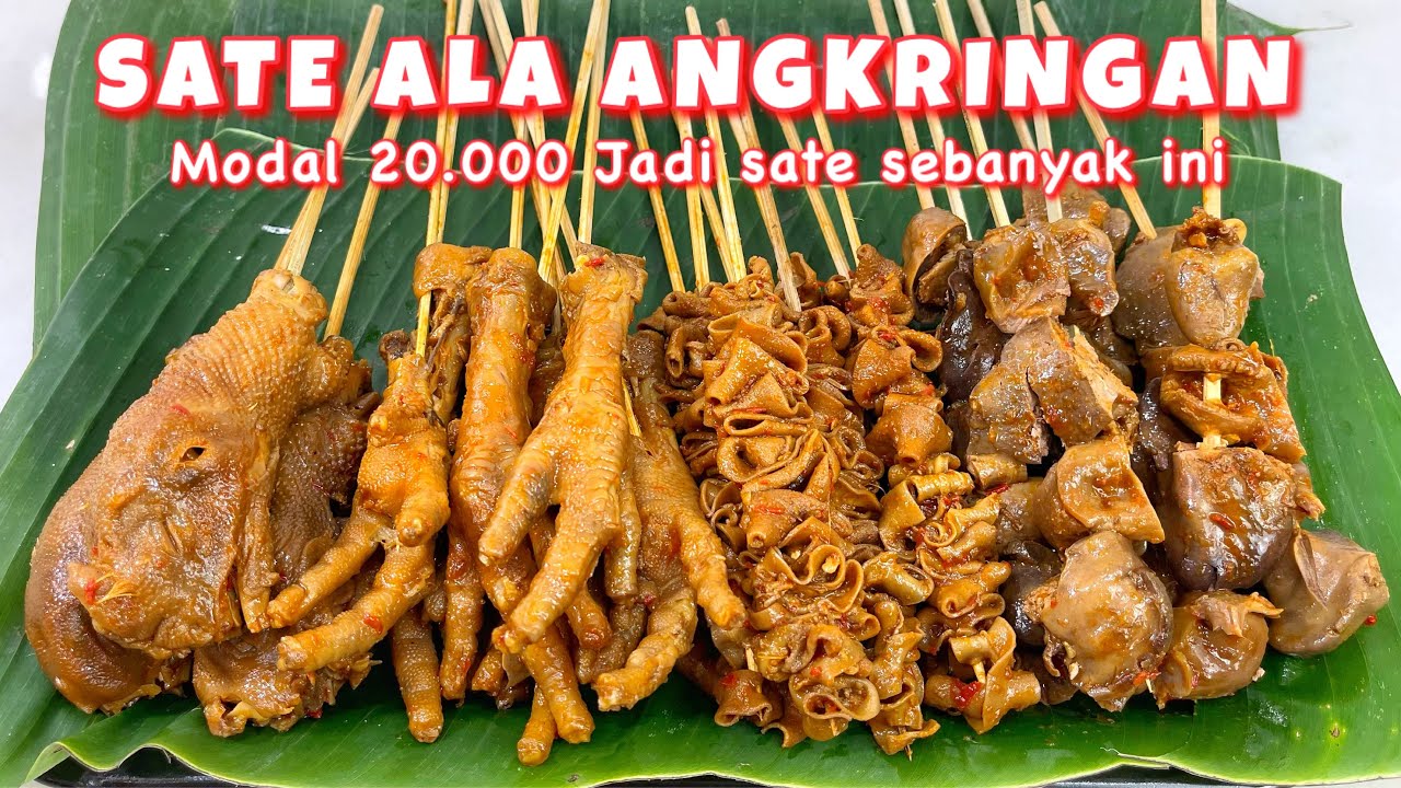 BONGKAR RESEP BUMBU SATE ANGKRINGAN ️ SATU BUMBU UNTUK SEMUA SATE MODAL ...