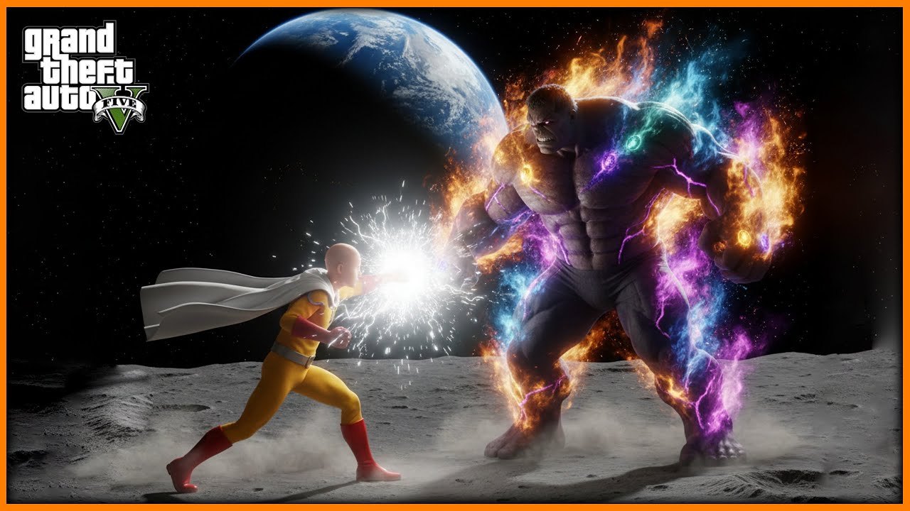Saitama VS Infinity Hulk 🔥 One Punch Man vs Hulk of Infinite Power ...