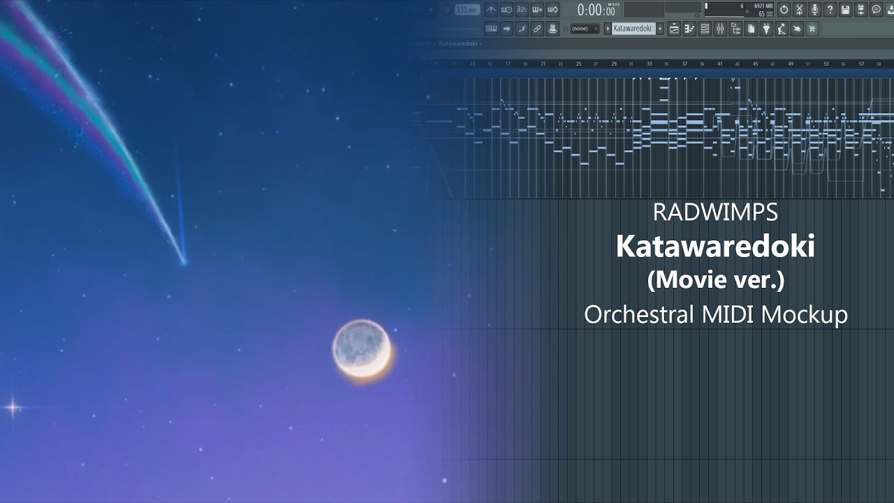RADWIMPS - Katawaredoki (Kimi no Na wa OST) | Orchestral Arrangement ...