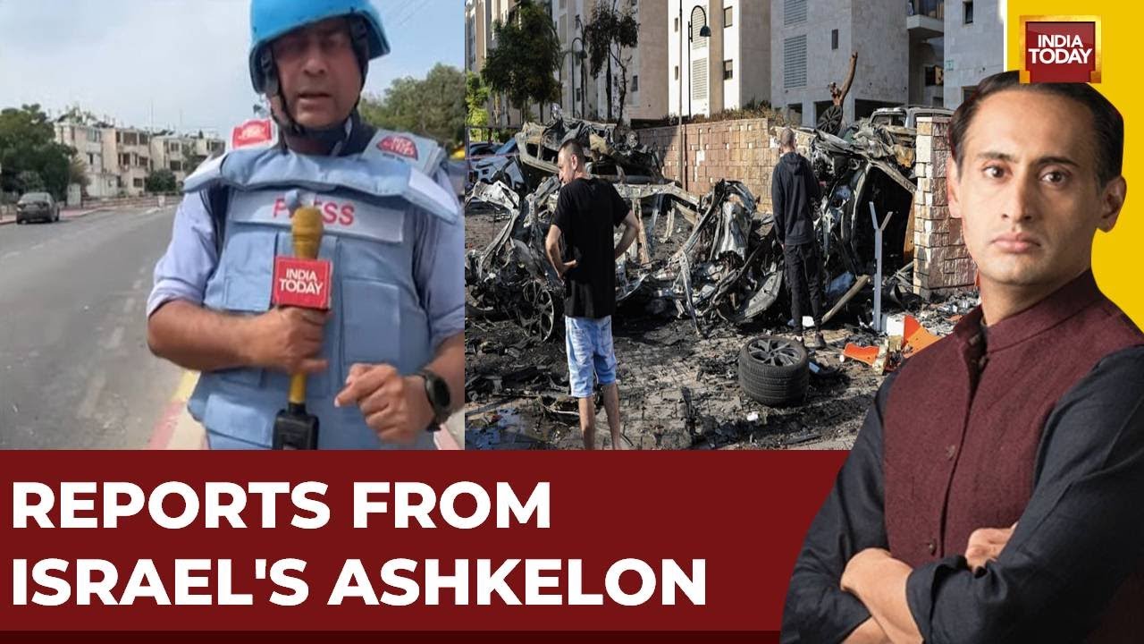 VIDEO: India Today Reports From Israel's Ashkelon Amid Raining Rockets ...