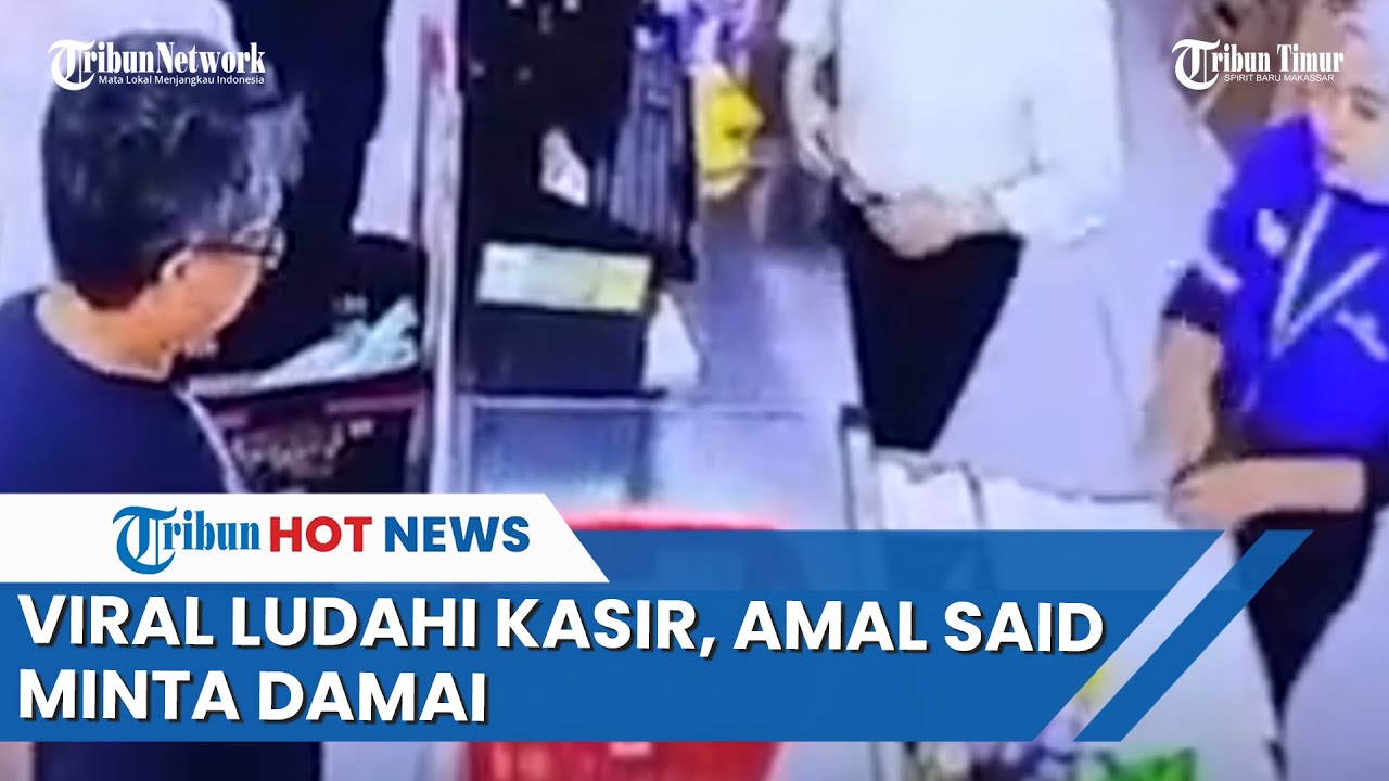Amal Said Buka Suara Usai Videonya Ludahi Kasir Viral, Minta Kasus ...