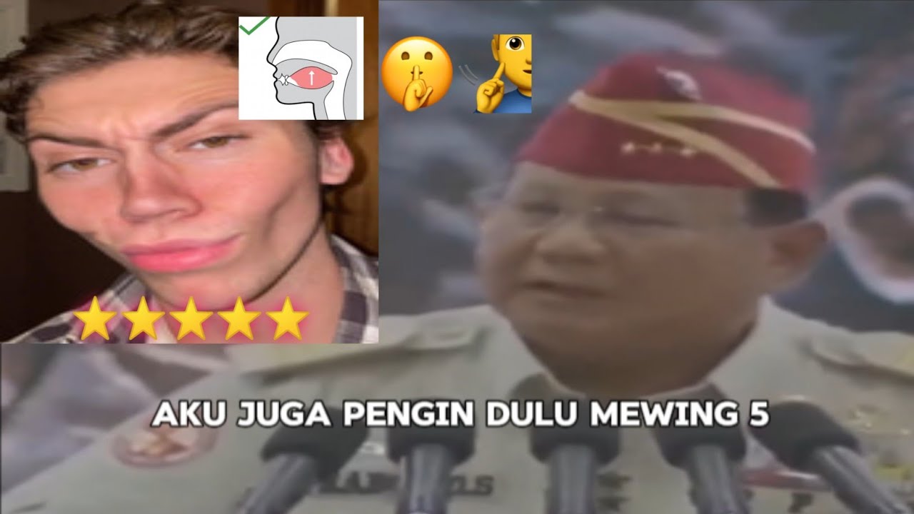 (AI Brainrot) Pak Prabowo Ingin Mewing 5 - YouTube