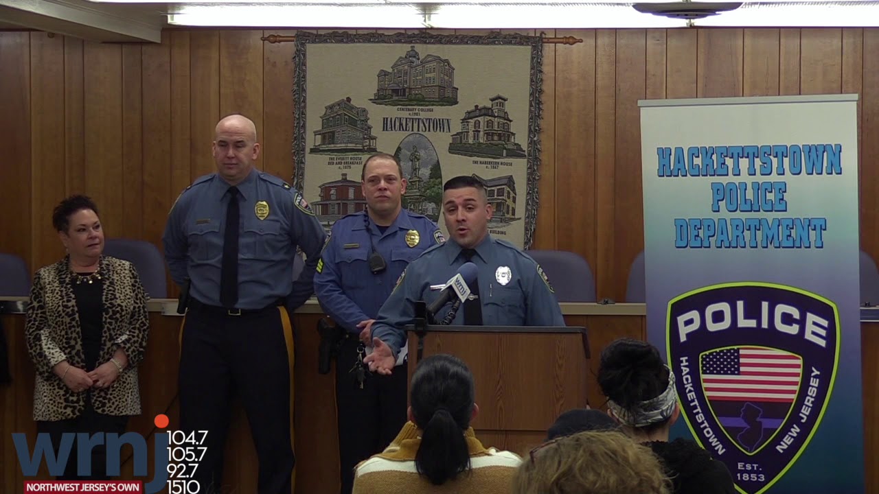 Hackettstown PD Accept Aftermath K9 Grant - YouTube