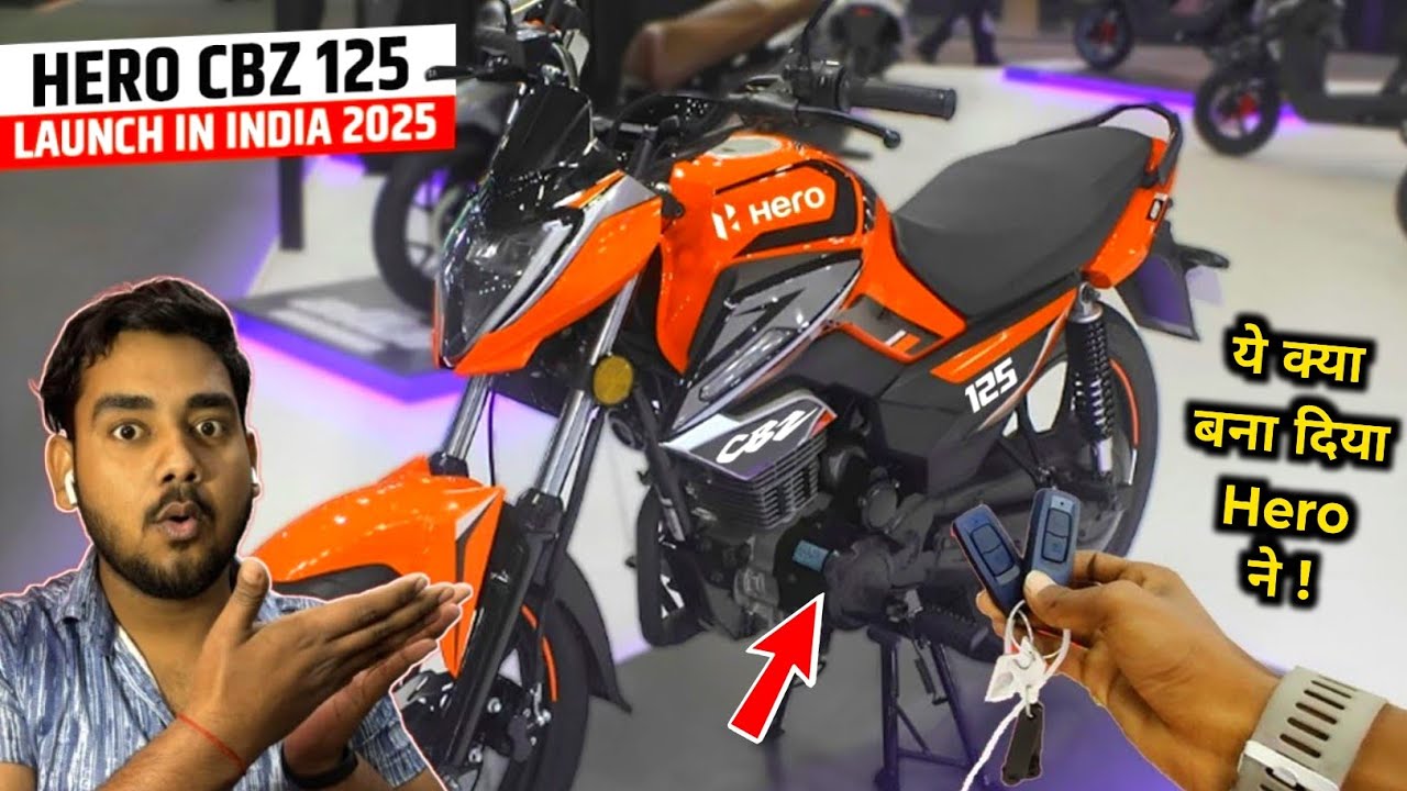 Finally Hero CBZ 125cc Bike Launch in India | Hero CBZ 125cc New Model ...