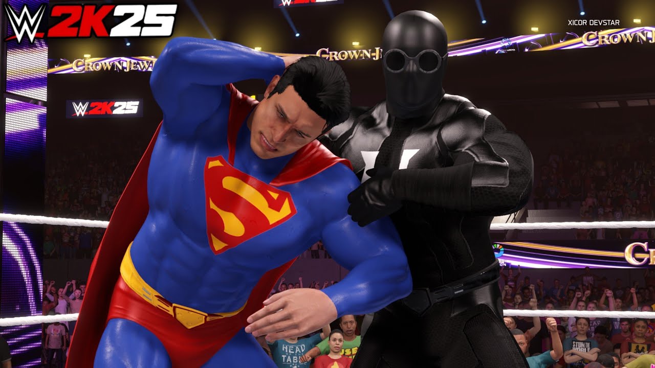 Superman Vs. Ultraman - WWE2K25 - YouTube