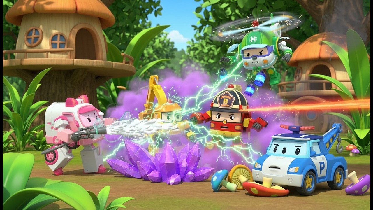Giant Spore Cloud Rescue! 🌲 Forest Safety Tips & STEM Learning for Kids ...