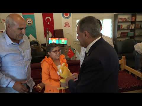 VALİ ŞILDAK; HER ZAMAN BAŞ TACIMIZSINIZ