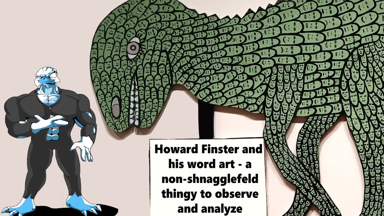 Howard Finster and His Word Art - Non-Schnagglefeld Thing - YouTube