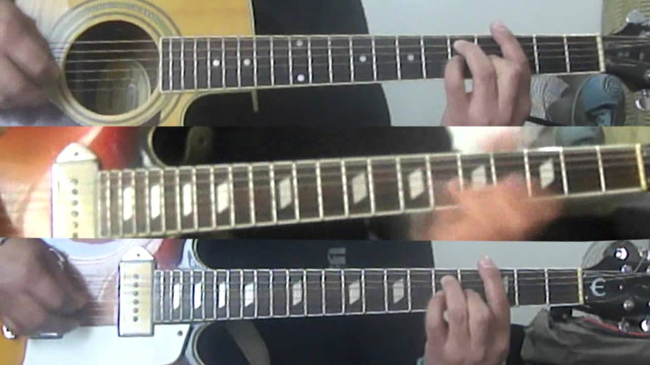 Tutoriales Beatles - I Feel Fine - Guitarras - YouTube