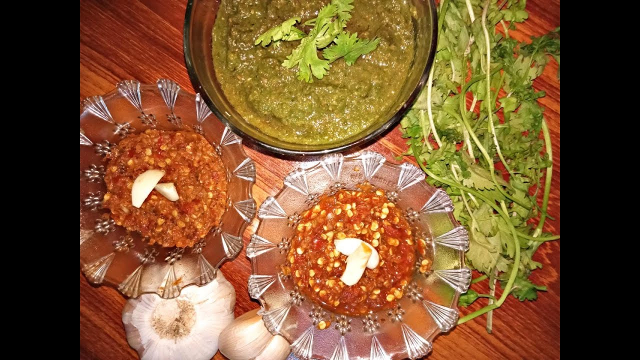 Dhaniya Aur Lehsan Ki Chatni | Pakistani Foods | Indian foods | Urdu ...