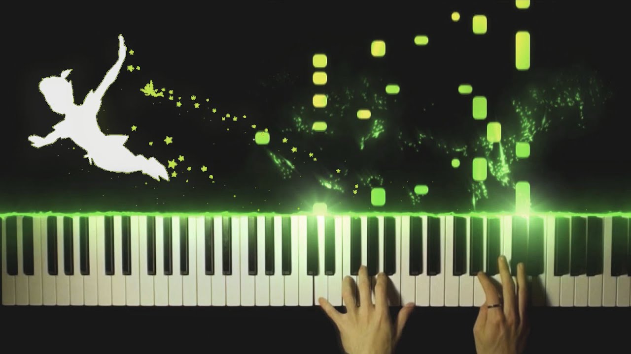 PETER PAN "Flying" - JAMES NEWTON HOWARD // TUTORIAL | Piano Cover by ...