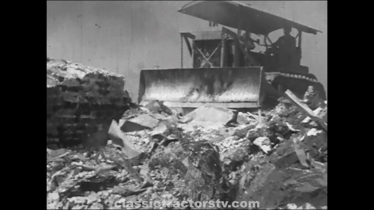 Vintage Crawlers At Work! Industrial Uses Of Caterpillar Tractors (1926 ...