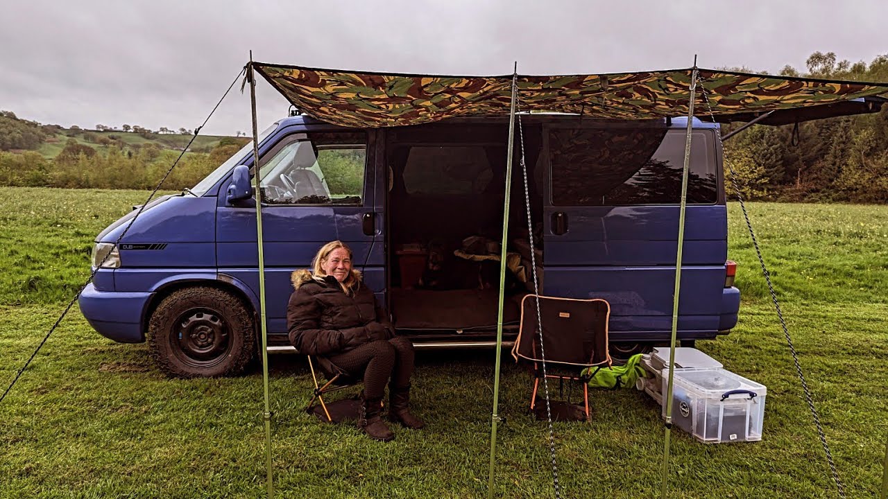 VW T4 camping at wood farm.. - YouTube