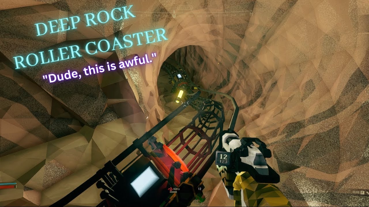 Best roller coaster in Deep Rock Galactic - YouTube