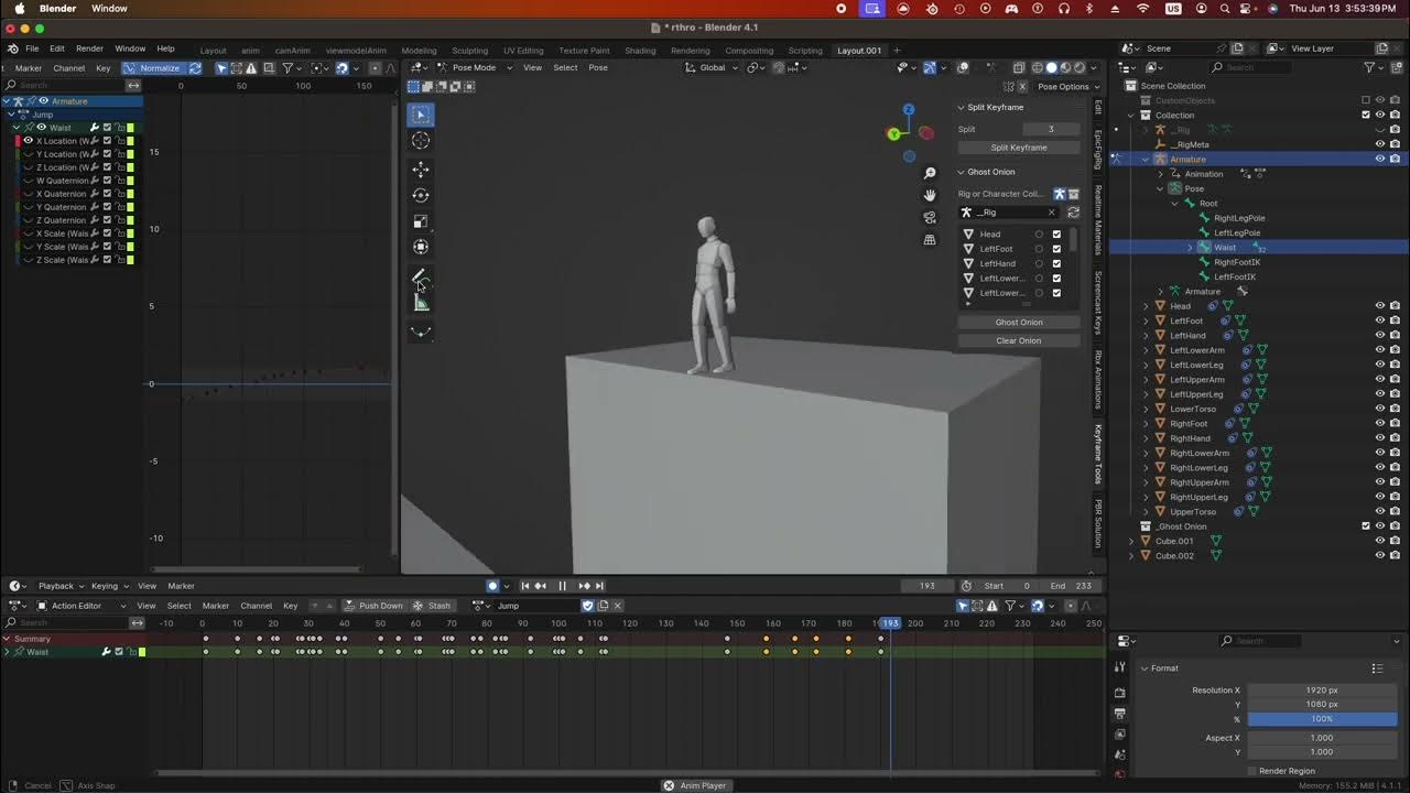 Short Humanoid Walk Animation Test(ik its rthro lol) - YouTube