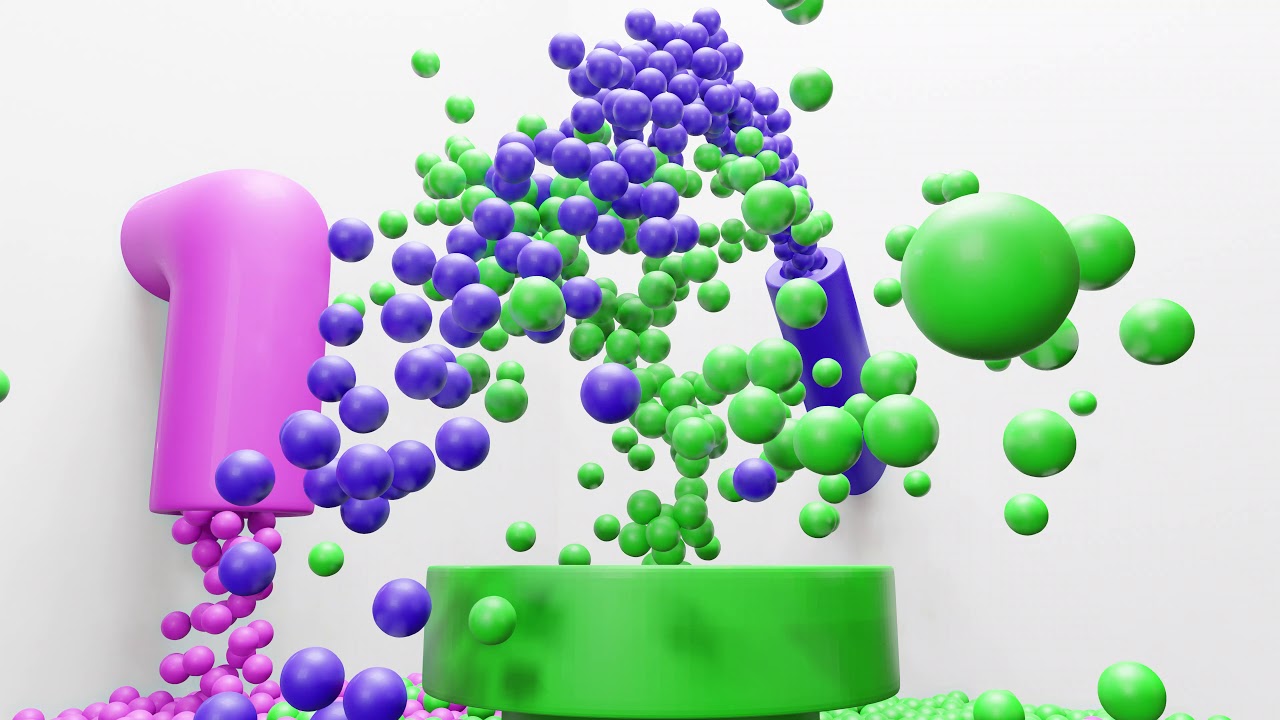 Ball Pit Render - YouTube