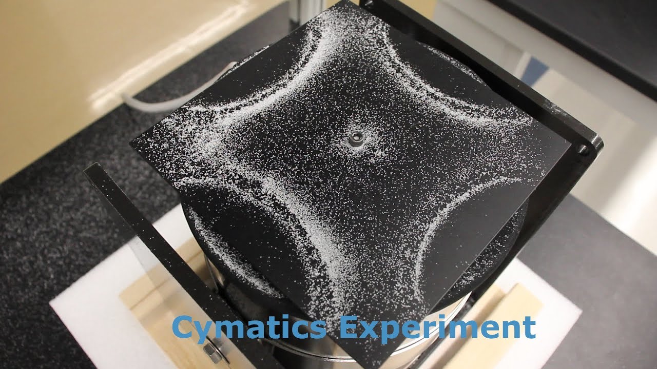 Cymatics Experiment - Effects of Sound and Music on Matter - YouTube
