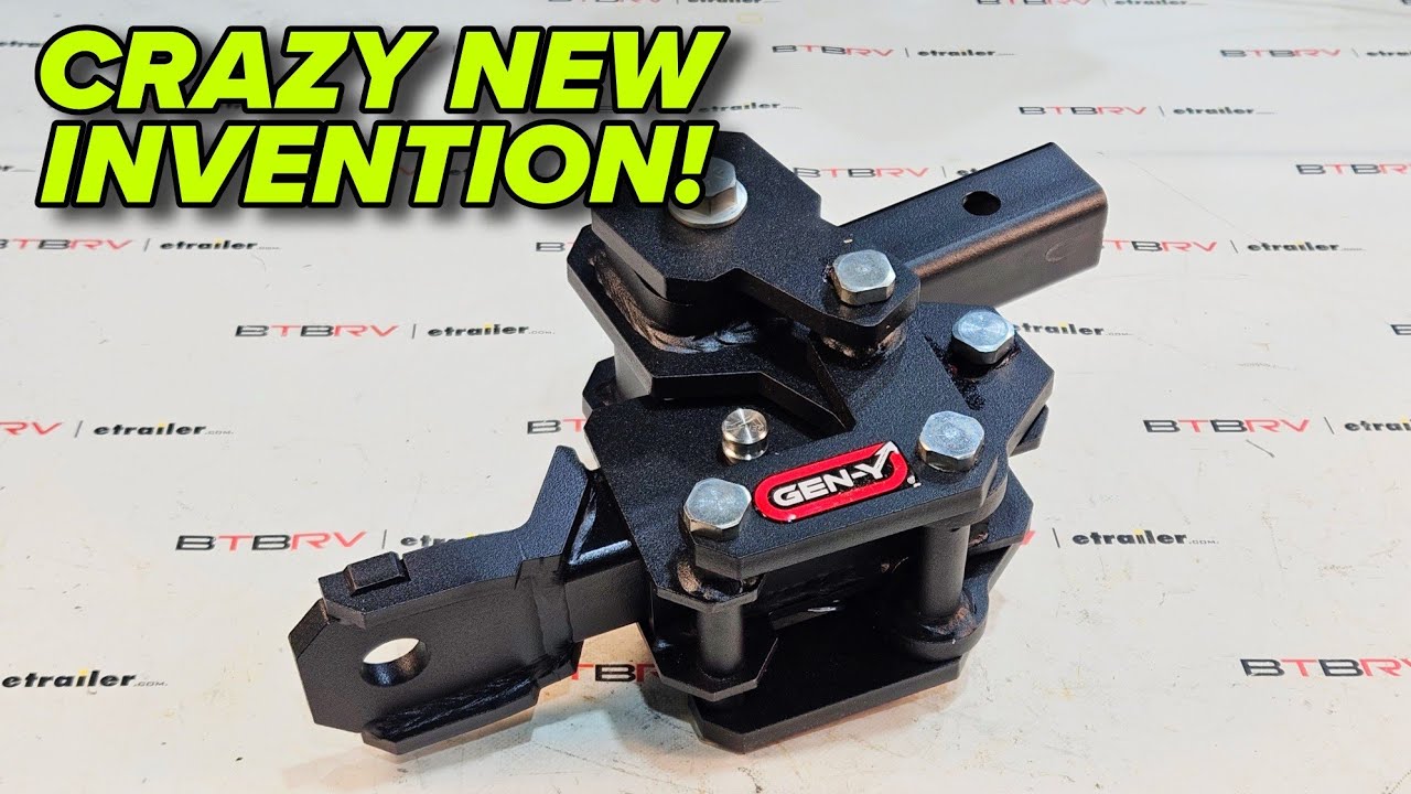 What the heck is this? Crazy new multipurpose hitch from GENY - YouTube