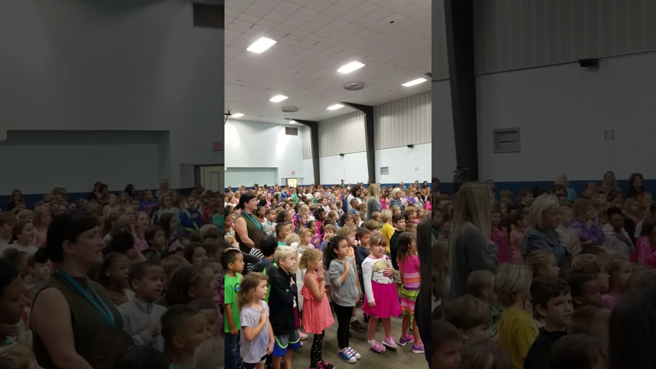 Veterans Day Ceremony @ Neptune Beach Elementary - YouTube