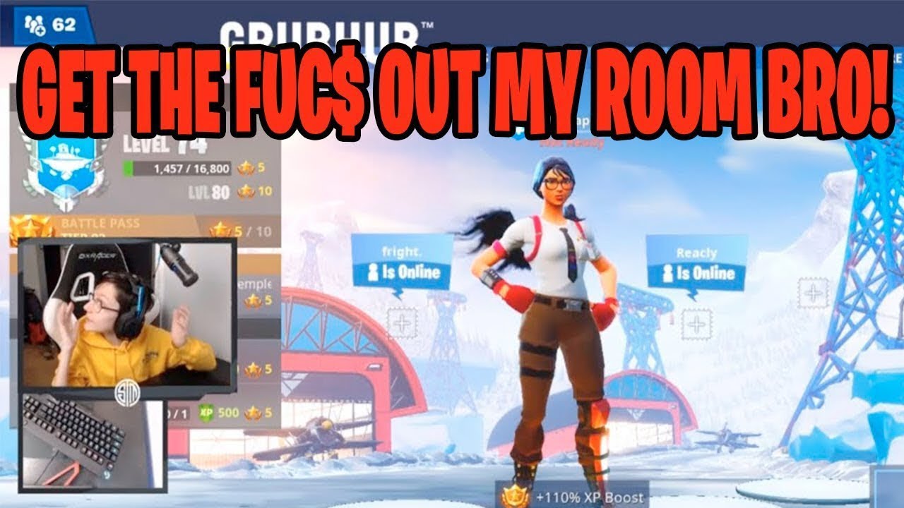 TSM Slappie Yells At Brother After He Asks For Skin - YouTube