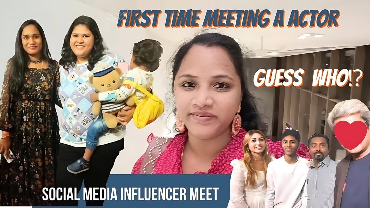 🌟 Exciting Encounter: Meeting An Actor For The First Time | Social ...