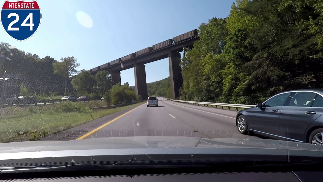 Tennessee Drive: Monteagle, Tn to Chattanooga, Tn - YouTube