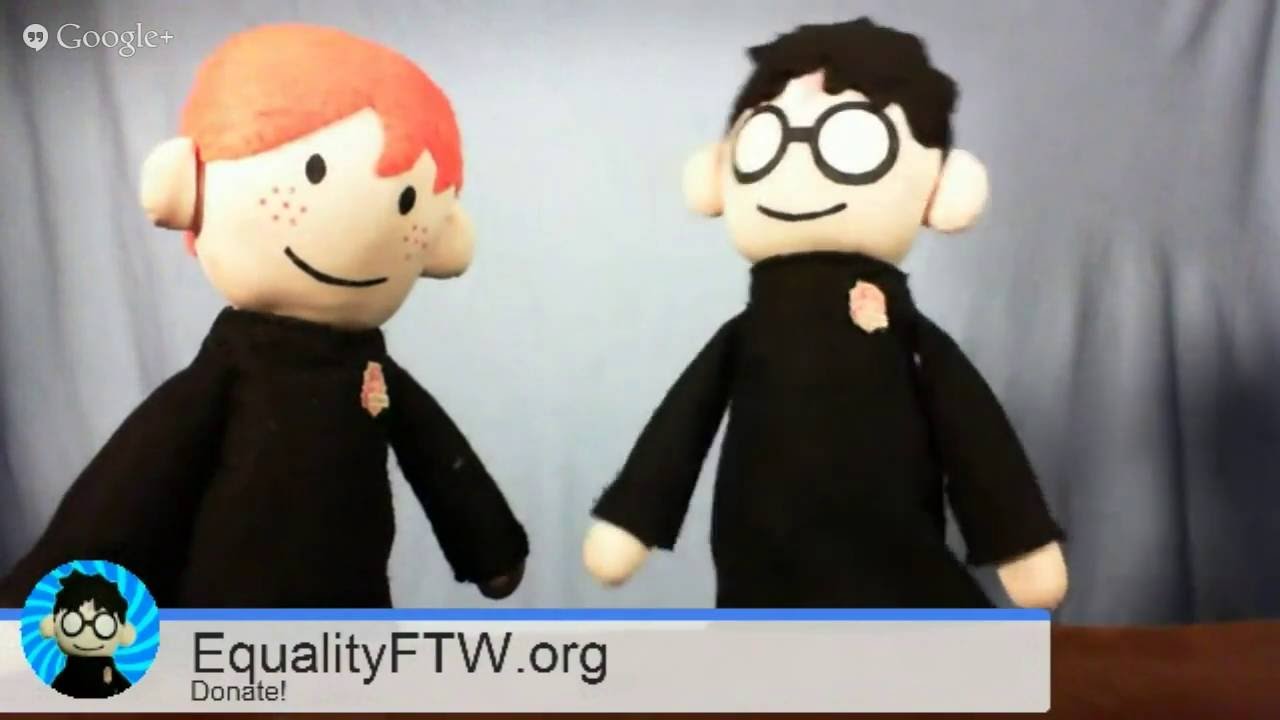 Potter Puppet Pals 2013 EqualityFTW Livestream - YouTube
