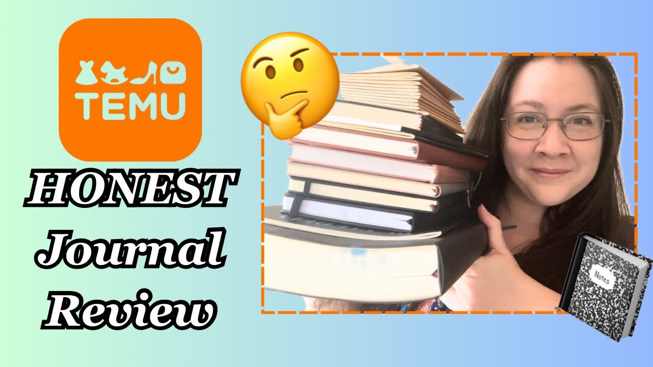 TEMU Journal Haul 📓 Honest Reviews & Ratings! - YouTube