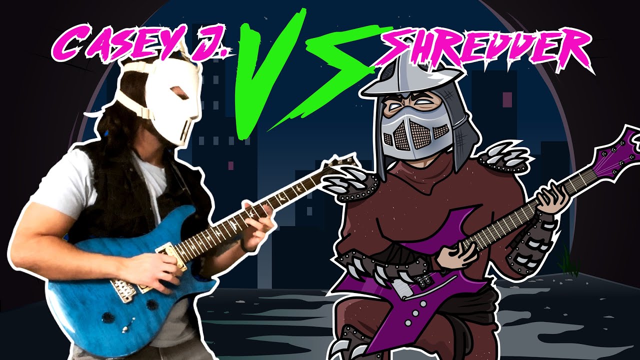 Casey Jones vs. Shredder Guitar-Off | TMNT Toony Showdown 🎸 - YouTube