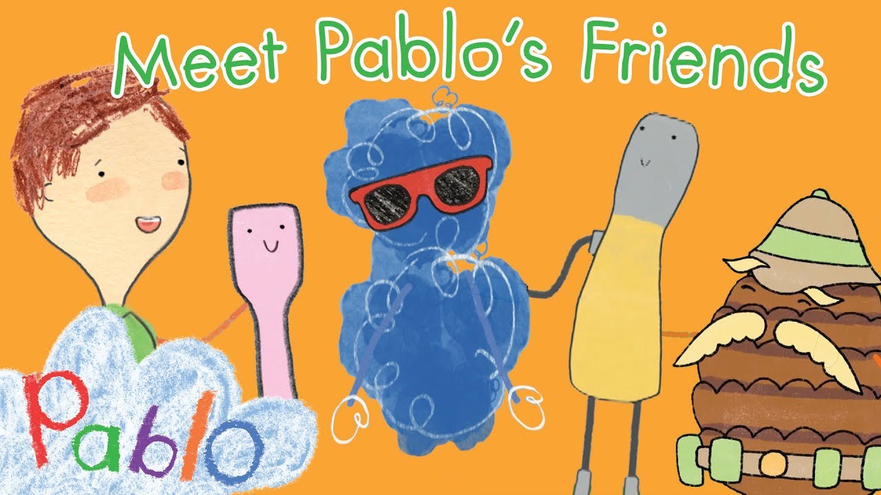 Meet Pablo's Friends - Compilation | Pablo | Cartoons for Kids - YouTube