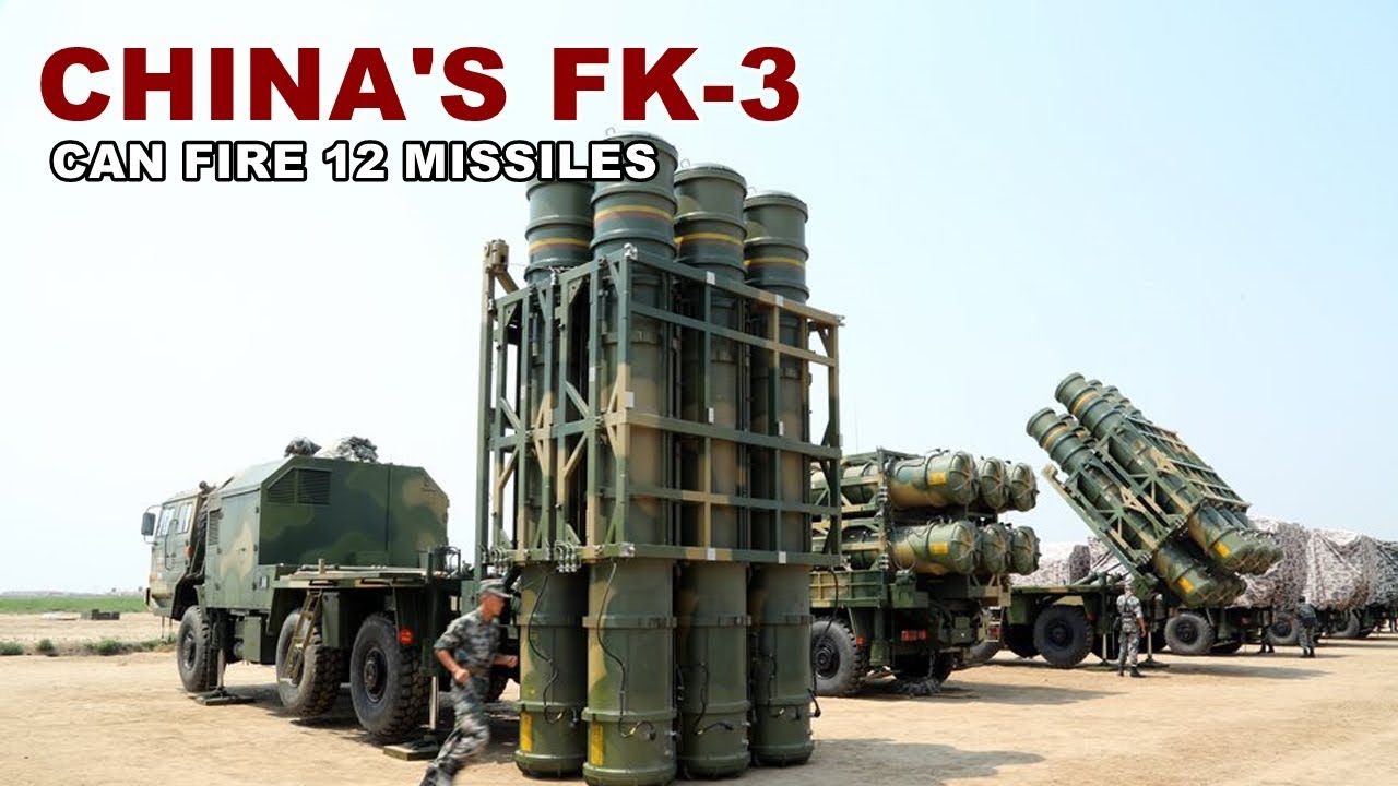 China's FK-3 Anti-aircraft Missile System Capable of Firing 12 Missiles ...