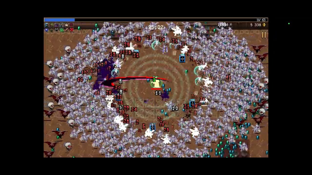 SURVIVE THE ENDLESS TERROR OF THE HORDE! VAMPIRE SURVIVORS ☆ END LEVEL ...