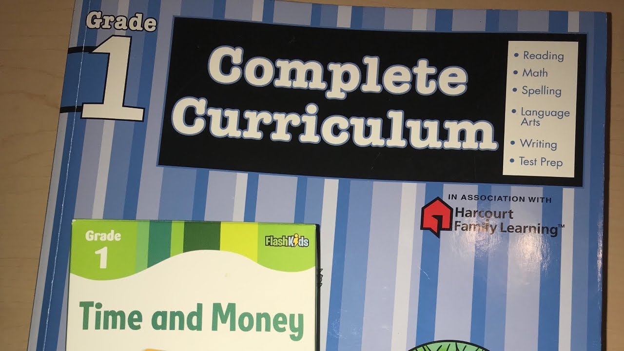Flash Kids Complete Curriculum Grade 1 [flip through] - YouTube