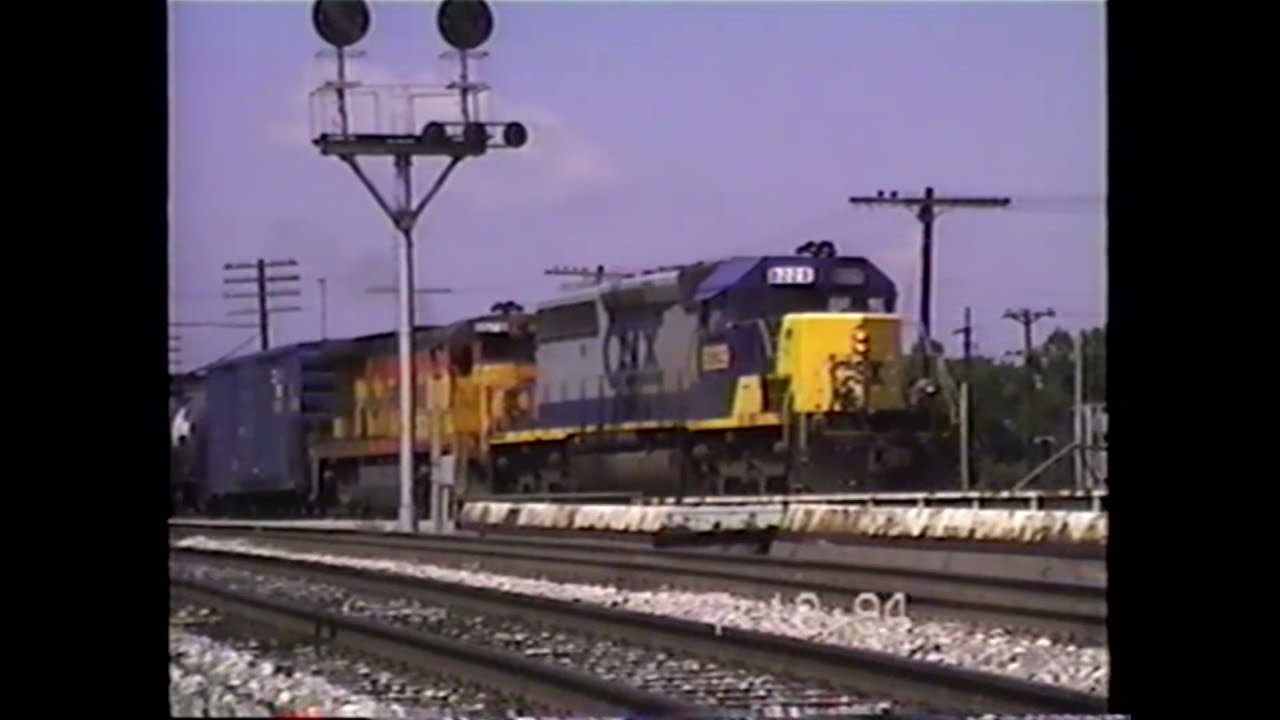 Classic CSX 1995 to early 1996 - YouTube