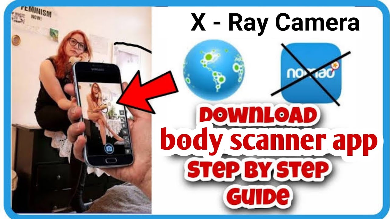 body scanner app || x ray camera body scanner app 🔥 thermal - YouTube