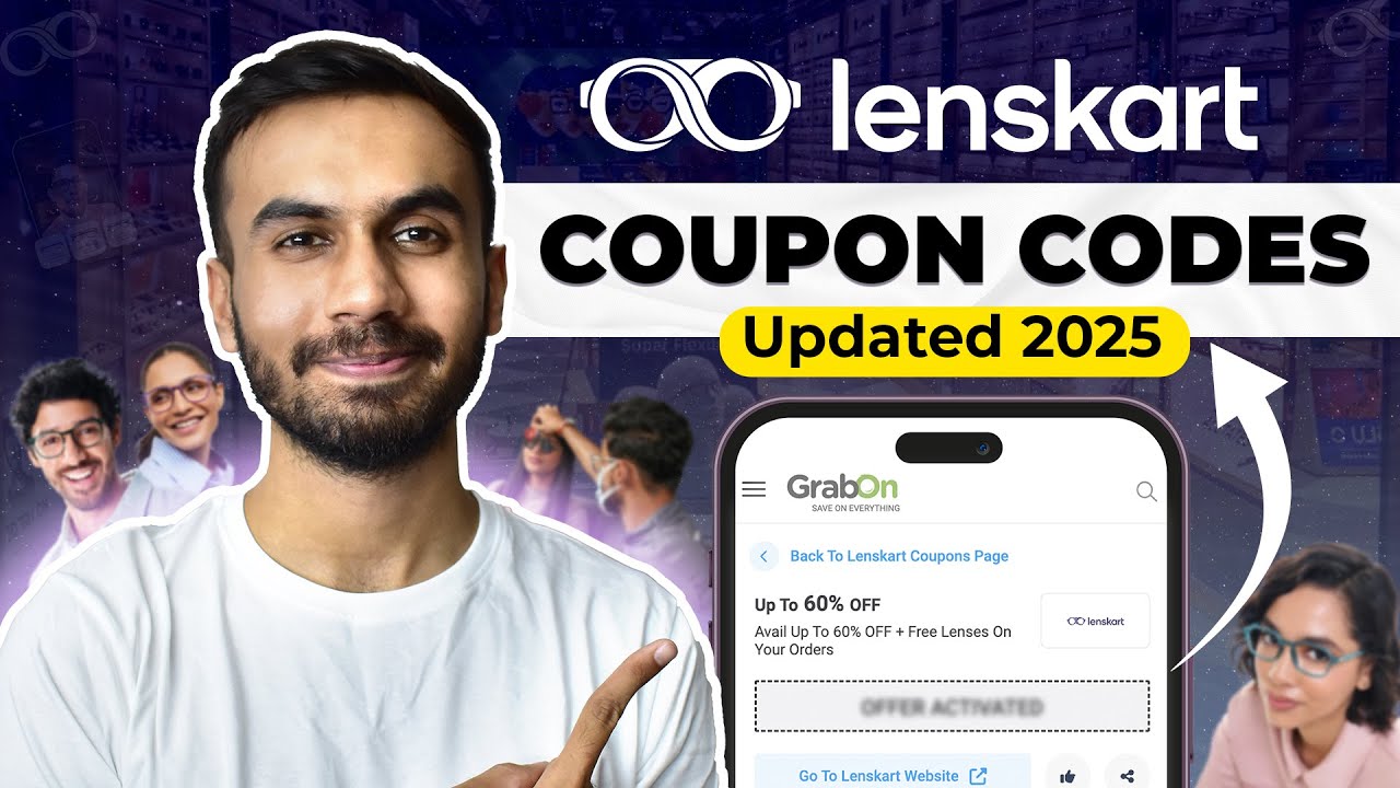 Lenskart Coupon Codes 2025 Today | Lenskart Promo Code, Offers ...