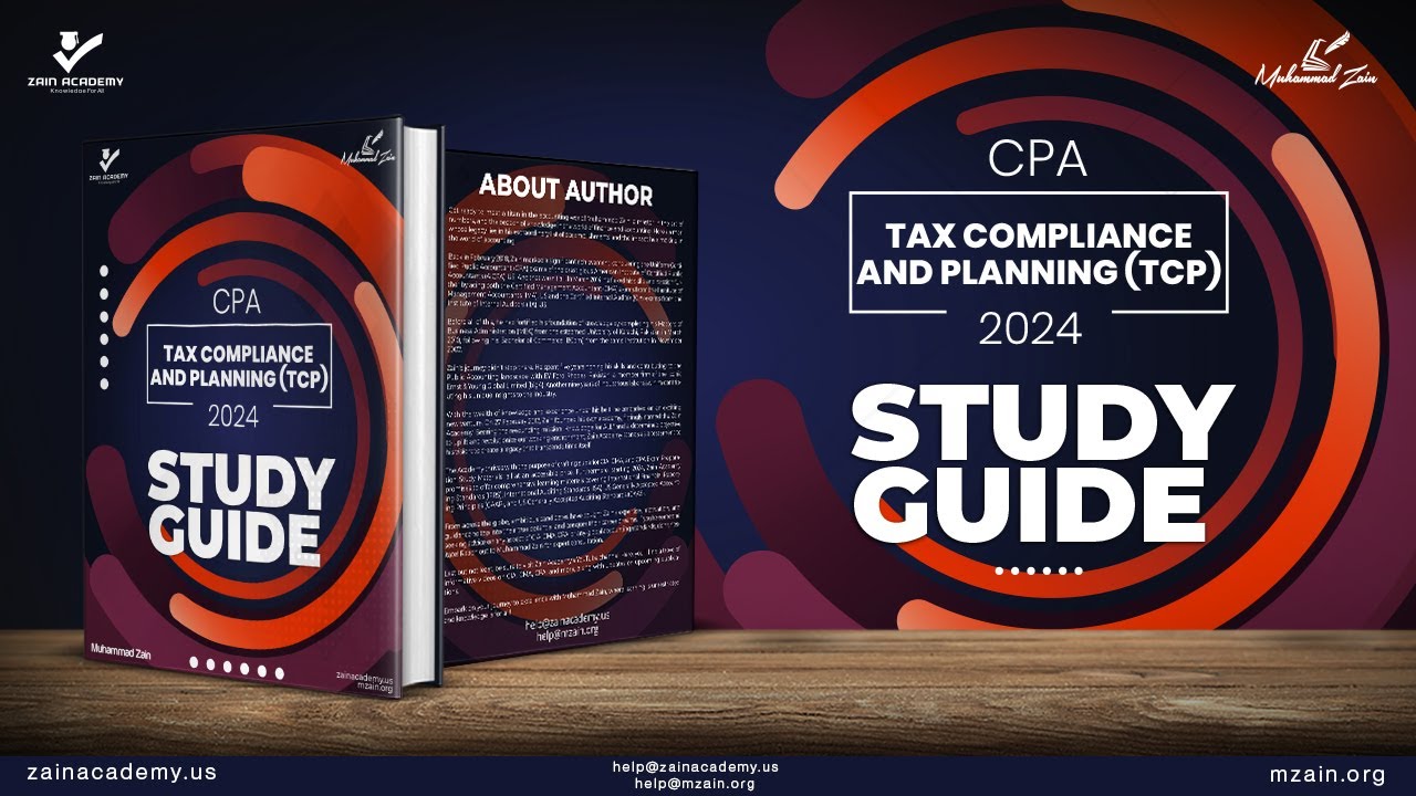 CPA Tax Compliance and Planning (TCP) Study Guide 2024 - YouTube