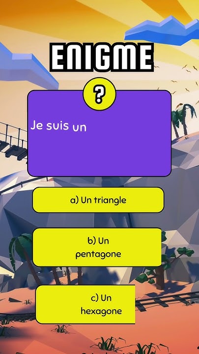 Les énigmes 🧠🫵😳 #riddles #quiz #shorts #quizchallenge #quiztime # ...