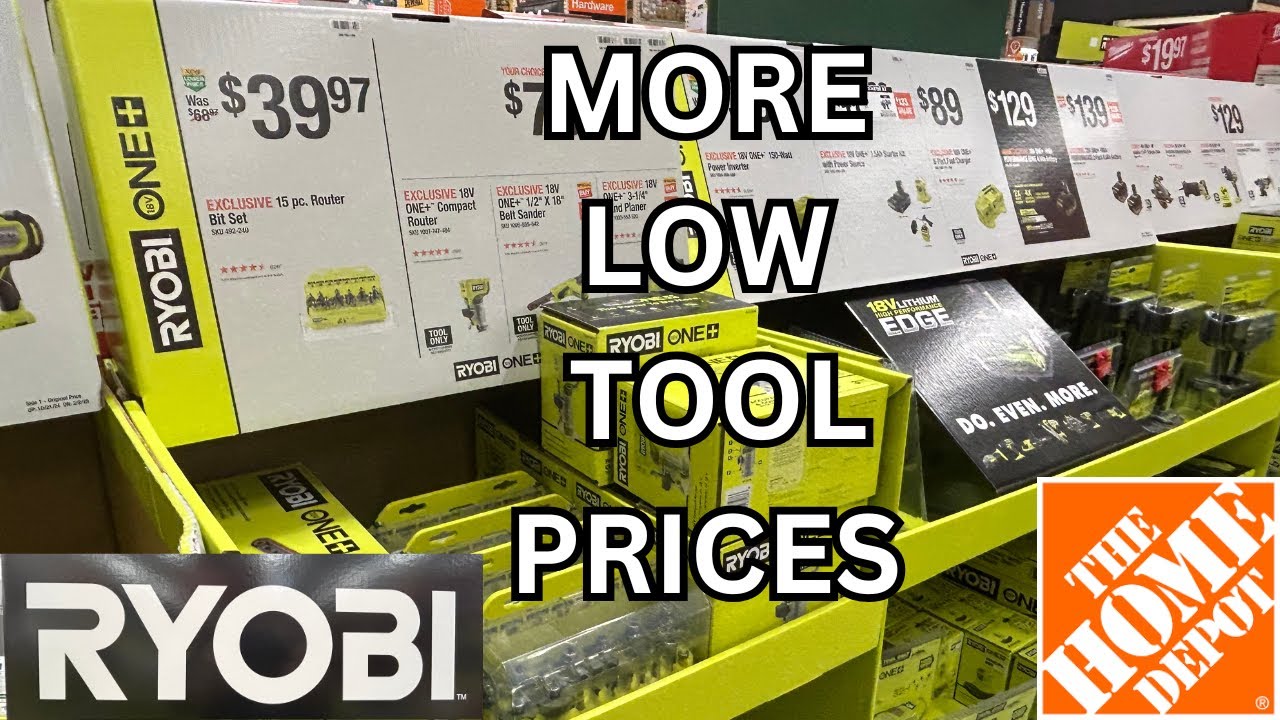 Shopping Home Depot Ryobi Tool Sale HIGH DEF Christmas Deals Amazing ...