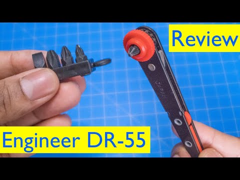 Engineer DR-55 Offset Mini Ratcheting Screwdriver Review - YouTube