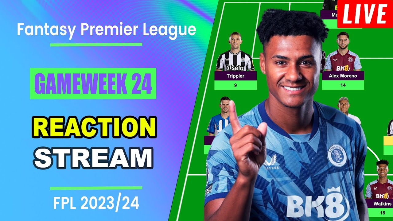 FPL Gameweek 24: REACTION STREAM | Live Q&A | Fantasy Premier League ...