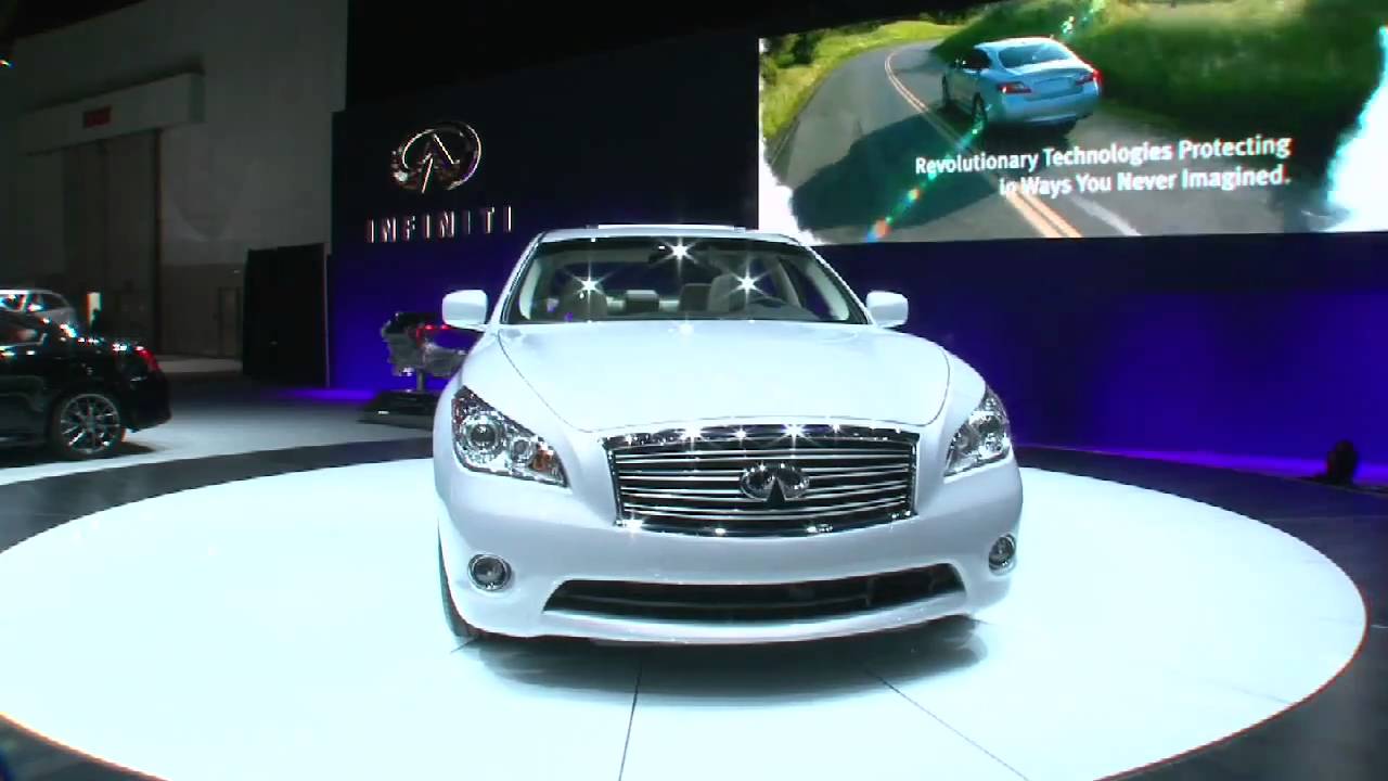 2012 Infiniti M35h Hybrid - 2010 Los Angeles Auto Show - YouTube