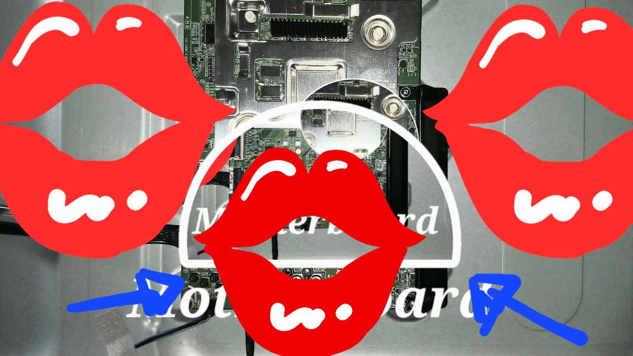 Replacing the motherboard and power button on an LG smart TV 📺 - YouTube