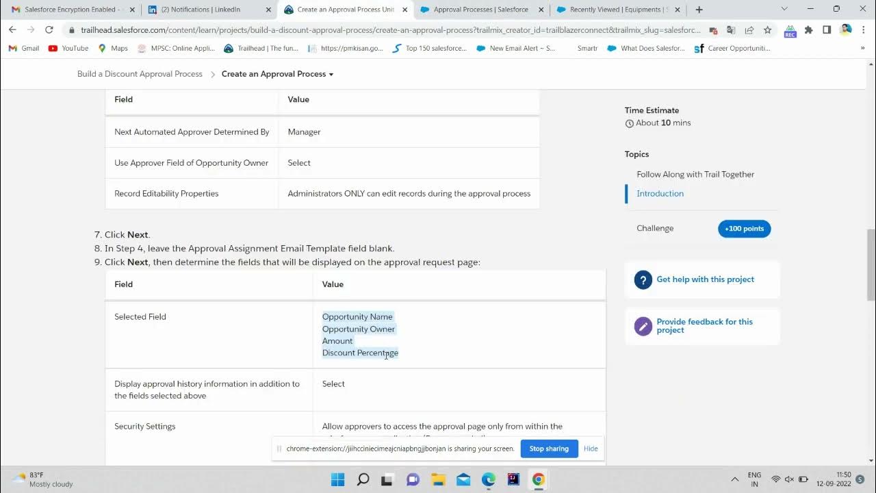 Create an Approval Process | Build a Discount Approval Process - YouTube