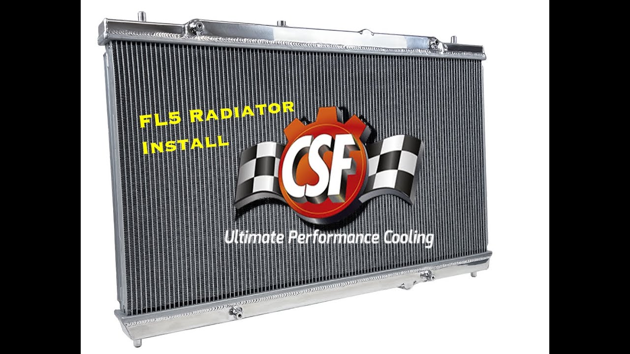 2023 Honda Civic Type R FL5 CSF Radiator Install - YouTube