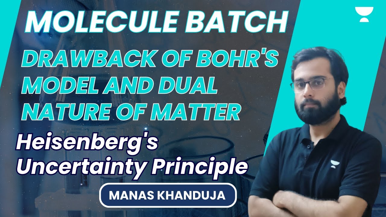 Drawback of Bohr's Model and Dual Nature of Matter | Heisenberg's ...