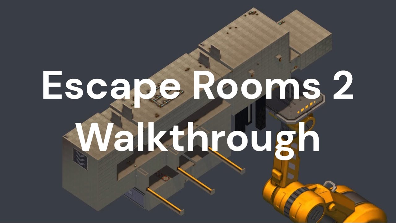 Escape Rooms 2 Walkthrough (Scrap Mechanic) - YouTube