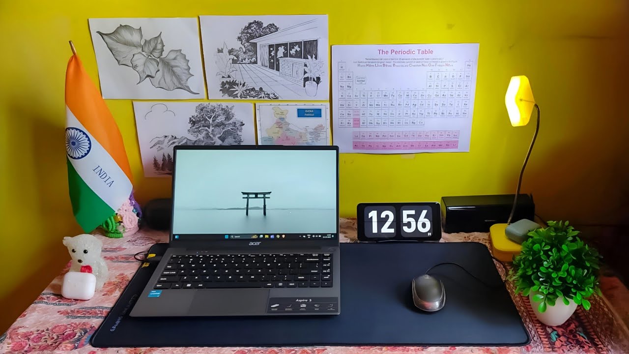 Built My whole New Laptop setup and I Love it. Acer Aspire 3 A324-51 ...